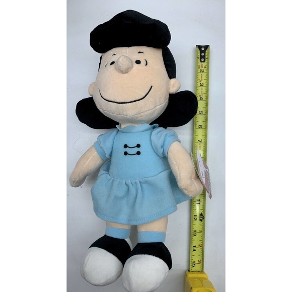Kohl's | Toys | Peanuts Lucy Cute Doll Plush Stuffed 4 Tall Charlie Brown Character New | Poshmark